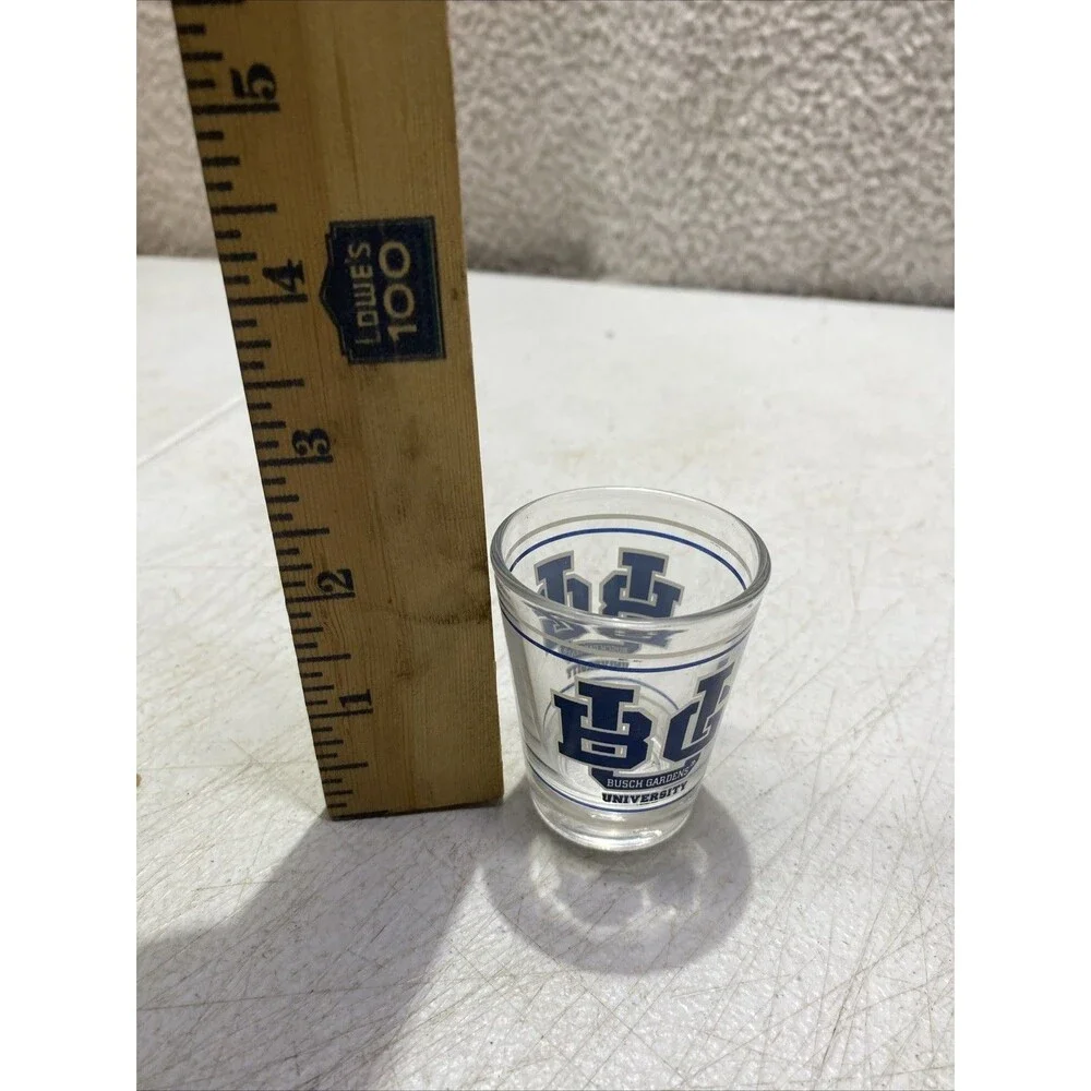 Busch | Dining | Busch Gardens University Shot Glass Bgu | Poshmark